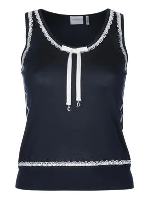 DIOR Dior Sweater Vest With Bow Neckline And Monogram Detail