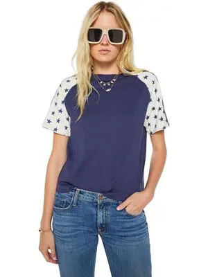 MOTHER MOTHER The S/S Concert Racer Patriot T-Shirt Blue