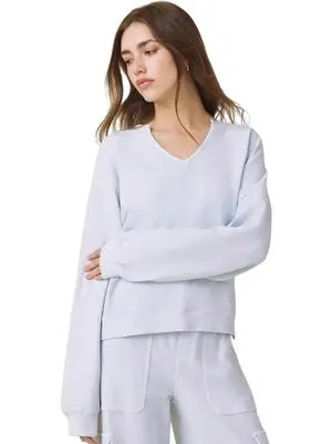 Splendid Alessia Pullover - Bleached Indigo