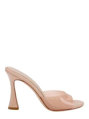 L'Agence Avery Open-toe Stiletto Mule - Nude