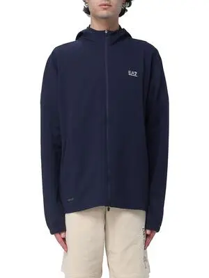 EA7 Zip-up Hooded Jacket - Blue