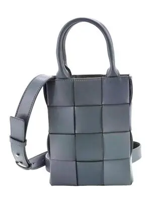Bottega Veneta Cassette Convertible Maxi Tote Bag - Blue