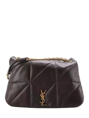 Saint Laurent Jamie 4.3 Quilted Leather Large Shoulder Bag - Brown