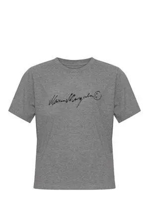 MAISON MARGIELA Printed Logo T-shirt - Grey