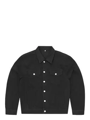 CORTEIZ C-star Stitch-down Denim Jacket - Black