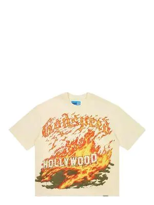 GODSPEED Hollywood Inferno 2 Graphic-print T-shirt - Neutrals