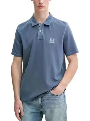 Marc O'polo Logo-detail Polo Shirt - Blue