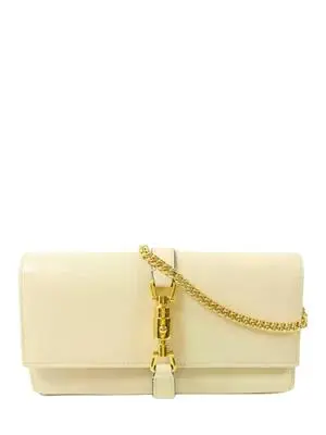 Gucci Jackie 1961 Piston-Lock Shoulder Bag Neutrals