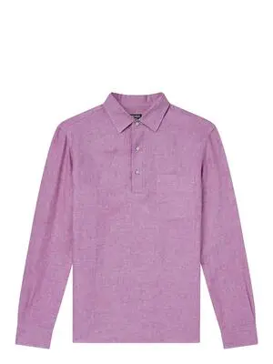 Zegna Linen Shirt - Pink