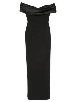 Solace London Adele Maxi Dress - Black