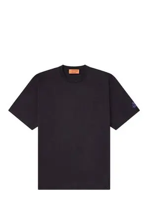 A KIND OF GUISE Basso Logo-printed Cotton-jersey T-shirt - Black