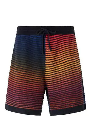 Loewe Striped Knit Shorts - Multi
