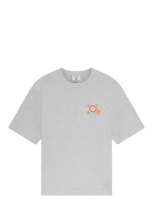 Casablanca Grey Collage D'icones Graphiques Short Sleeve T-shirt,  Multicolor
