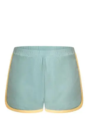 KNOWN SUPPLY Piped Athletic Shorts - Blue