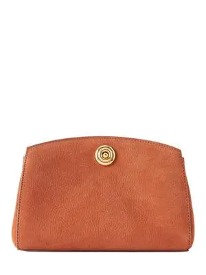 LIFFNER Pushlock Leather Clutch - Red