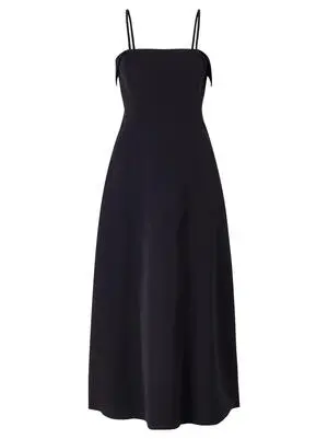 FFORME Neneh Cotton And Silk-blend Maxi Dress - Black