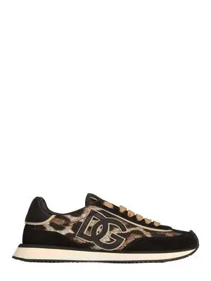 Dolce & Gabbana Leo- Fabric Sneakers - Print