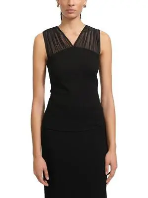 MARCELLA Bellamy Top - Black