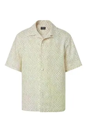 Zegna Oasi Lino Shirt - Neutrals