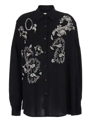 DRIES VAN NOTEN DRIES VAN NOTEN Embellished Button-Up Shirt
