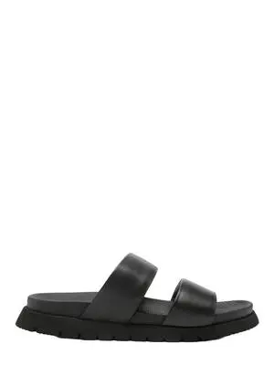 SERGIO MORETTI FIRENZE Double Strap Sandals - Black