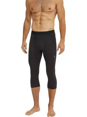 PEAK PERFORMANCE Spirit 3/4 Short Base-layer - Black