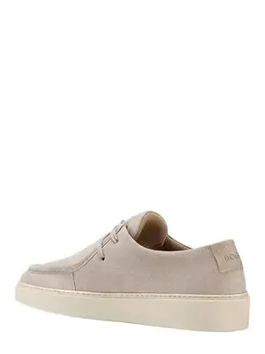Bogner Suede Lace-up Loafers - Neutrals