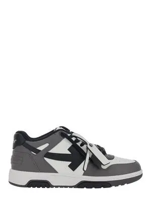 Off-White OFF-WHITE 'Out Of Office' Low Top Sneakers With Logo Patch Multicolor