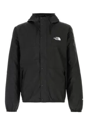 The North Face Polyester Jacket With Printed Logo - Black