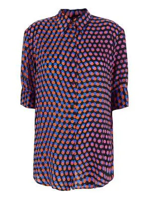 Dries Van Noten Celindo Printed Cotton Shirt - Multicolor