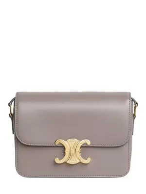Celine Teen Triomphe Leather Crossbody Bag - Multicolor