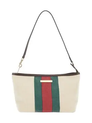 Gucci Gucci Summer Pouch Canvas Washed Web Multicolor