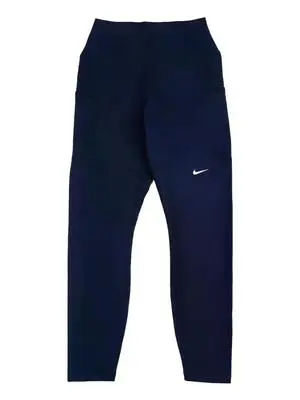 Nike Logo-print Leggings - Blue