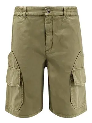 Loewe Cotton Cargo Bermuda Shorts - Multicolor