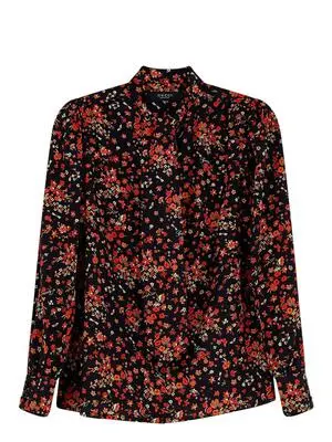 Gucci Gucci Women Printed Silk Shirt Multicolor