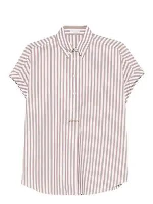 Brunello Cucinelli Embellished Collar Shirt - Multicolor