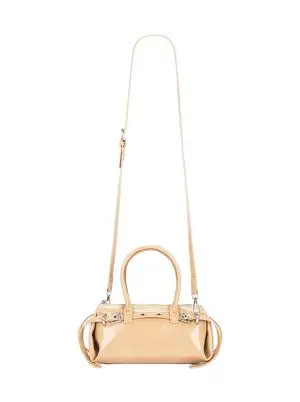 8 Other Reasons Mini Buckle Up Shoulder Bag - Camel