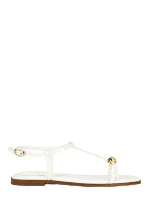 Steve Madden Ritzy" Flat Sandal - Bone