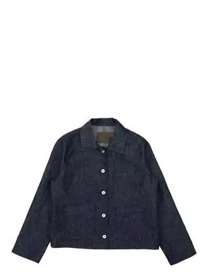 Naked & Famous Denim Gracie Button-up Jacket - Blue