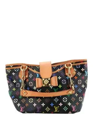 LOUIS VUITTON Monogram Multicolor Annie Tote Bag - Black