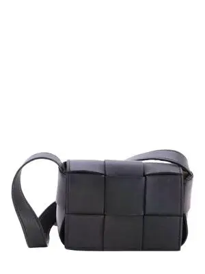 Bottega Veneta Cassette Maxi Candy Crossbody Bag - Black