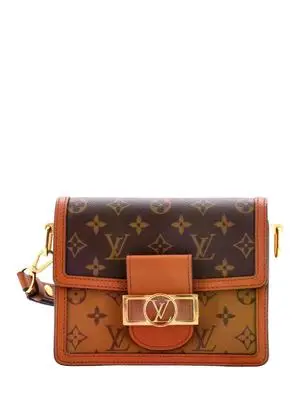 LOUIS VUITTON Dauphine Mini Shoulder Bag - Brown