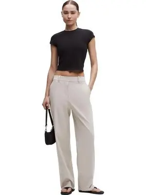 Lululemon Daydrift High-rise Straight-leg Trouser - Downtown Tan