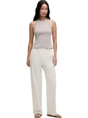 Lululemon Daydrift High-rise Straight-leg Trouser - Light Ivory