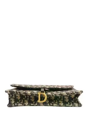 Dior Saddle Oblique Shoulder Bag - Blue