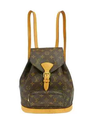 LOUIS VUITTON Montsouris Mm Backpack - Brown