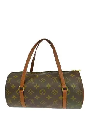 LOUIS VUITTON Monogram Papillon Tote Bag - Brown