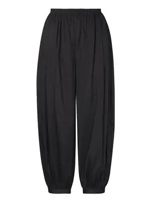 Tory Burch Balloon Pants With Cinched Ankles - Black