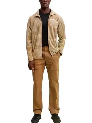 Adidas Terrex Printed Full-zip Sweater - Neutrals