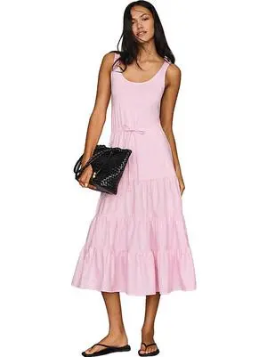 NATION LOS ANGELES Denise Tiered Dress - Pink